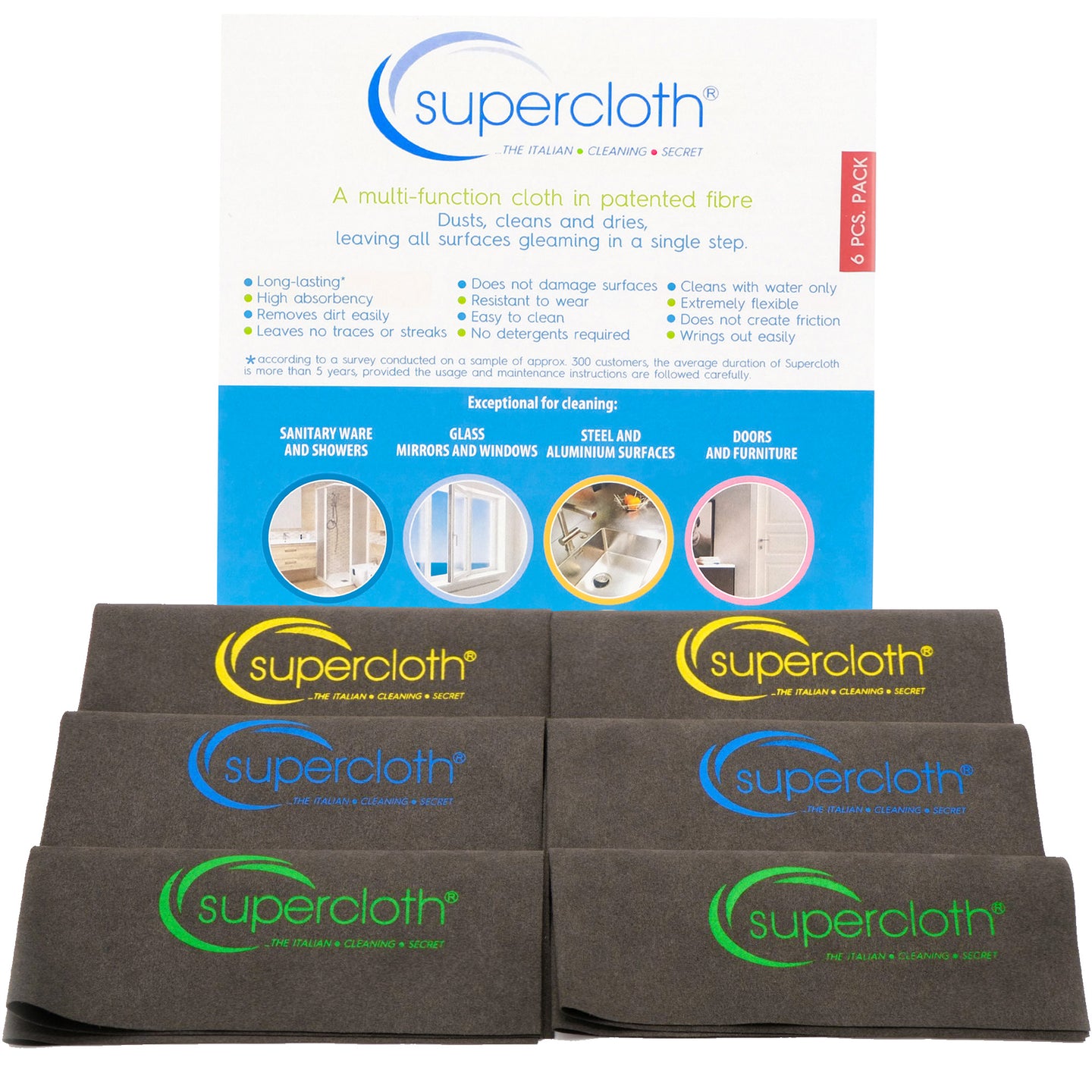 Supercloth 6 pack Top Value (Free S&H)